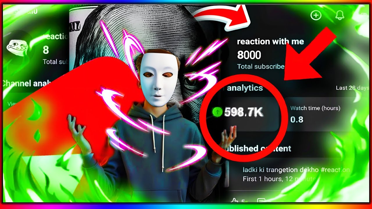 10 DAYS REACTION CHANNEL SHORT VIDEO CHALLENGE (shocking result channel ...