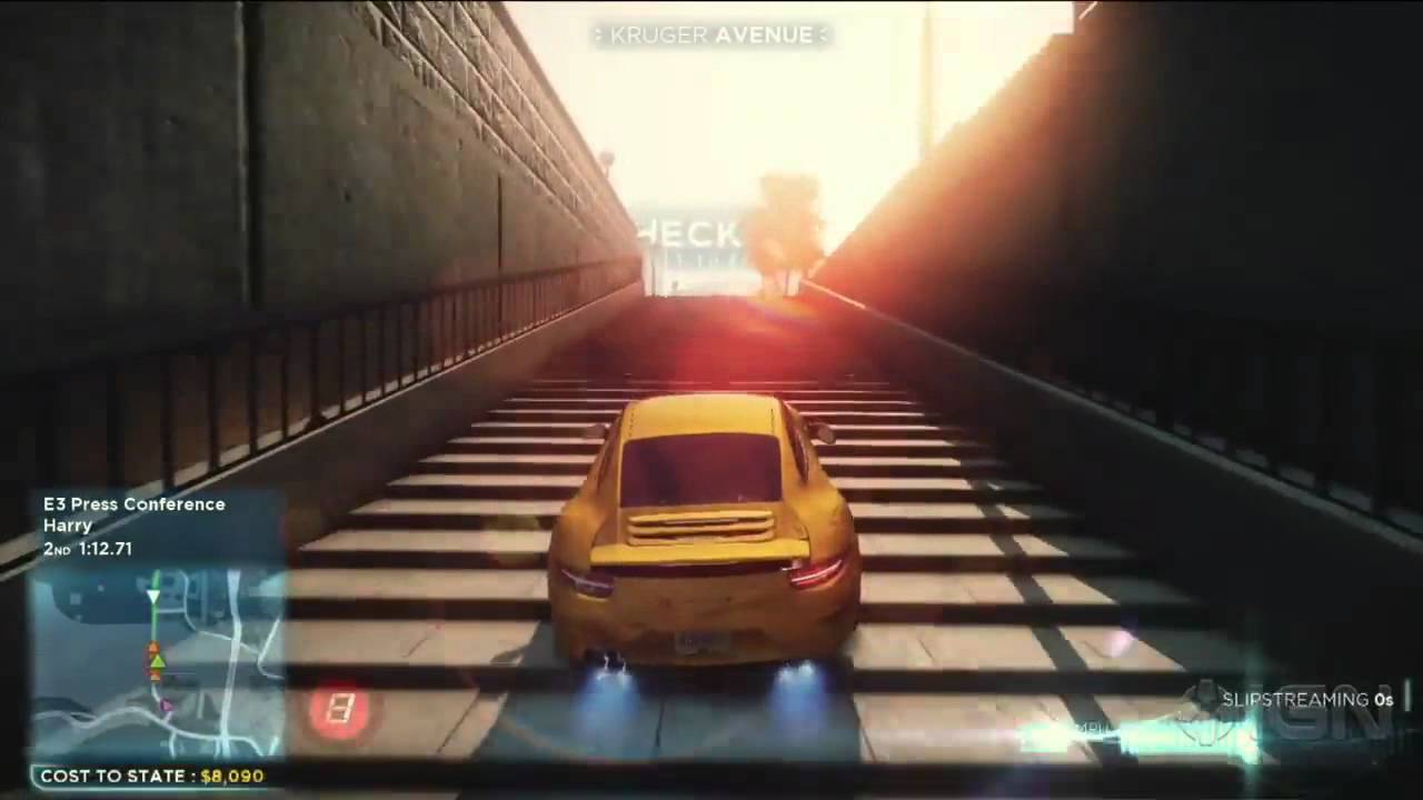 Need for Speed Most Wanted Gameplay Demo - EA E3 2012 Press Conference ...