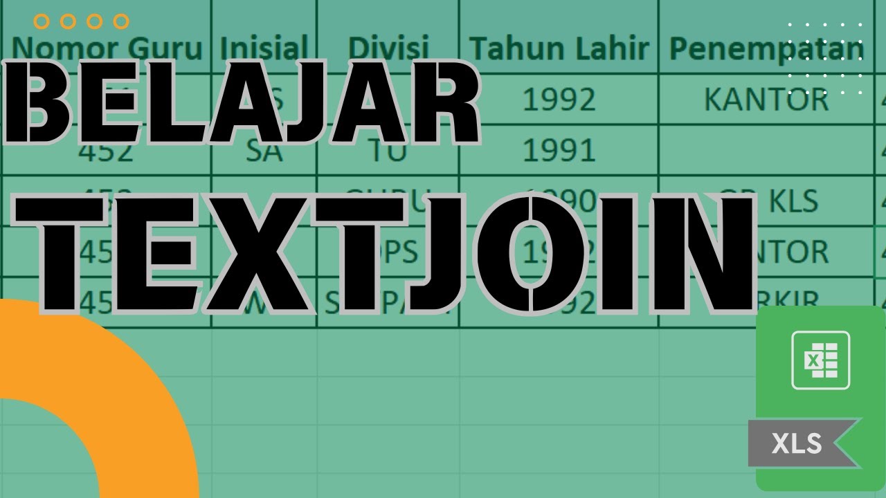 Belajar Rumus Textjoin #049 #tutorialexcel #excel #exceltips # ...