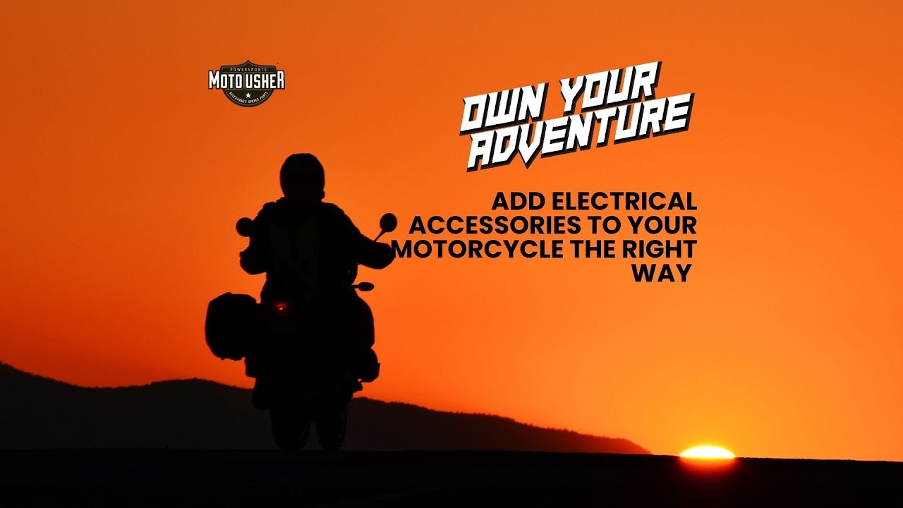 How to add electrical accessories to your motorcycle the right way and ...
