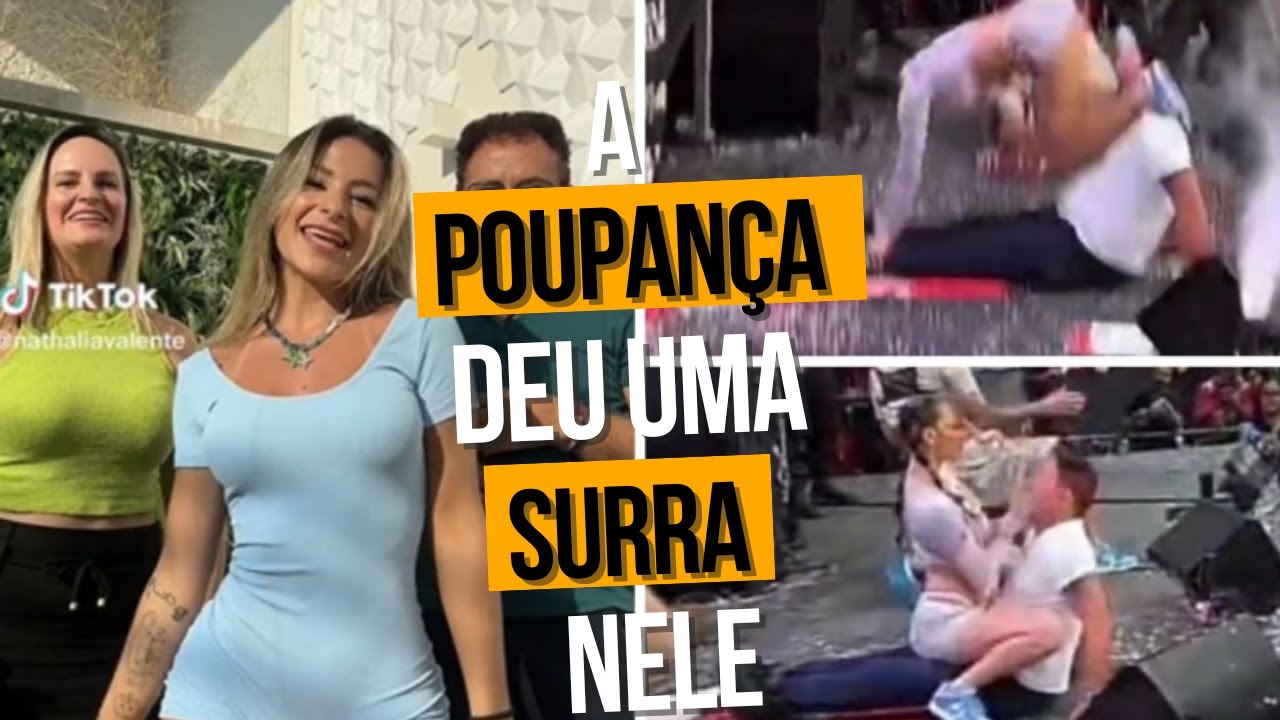 Nathalia Valente Leva Seu Pai Ao Show De Mc Pipokinha Para Levar Surra