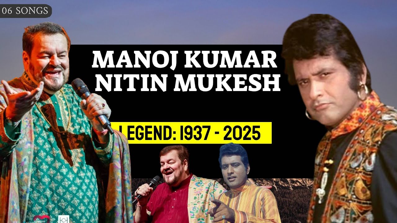 Nitin Mukesh Singing For Manoj Kumar Songs - YouTube