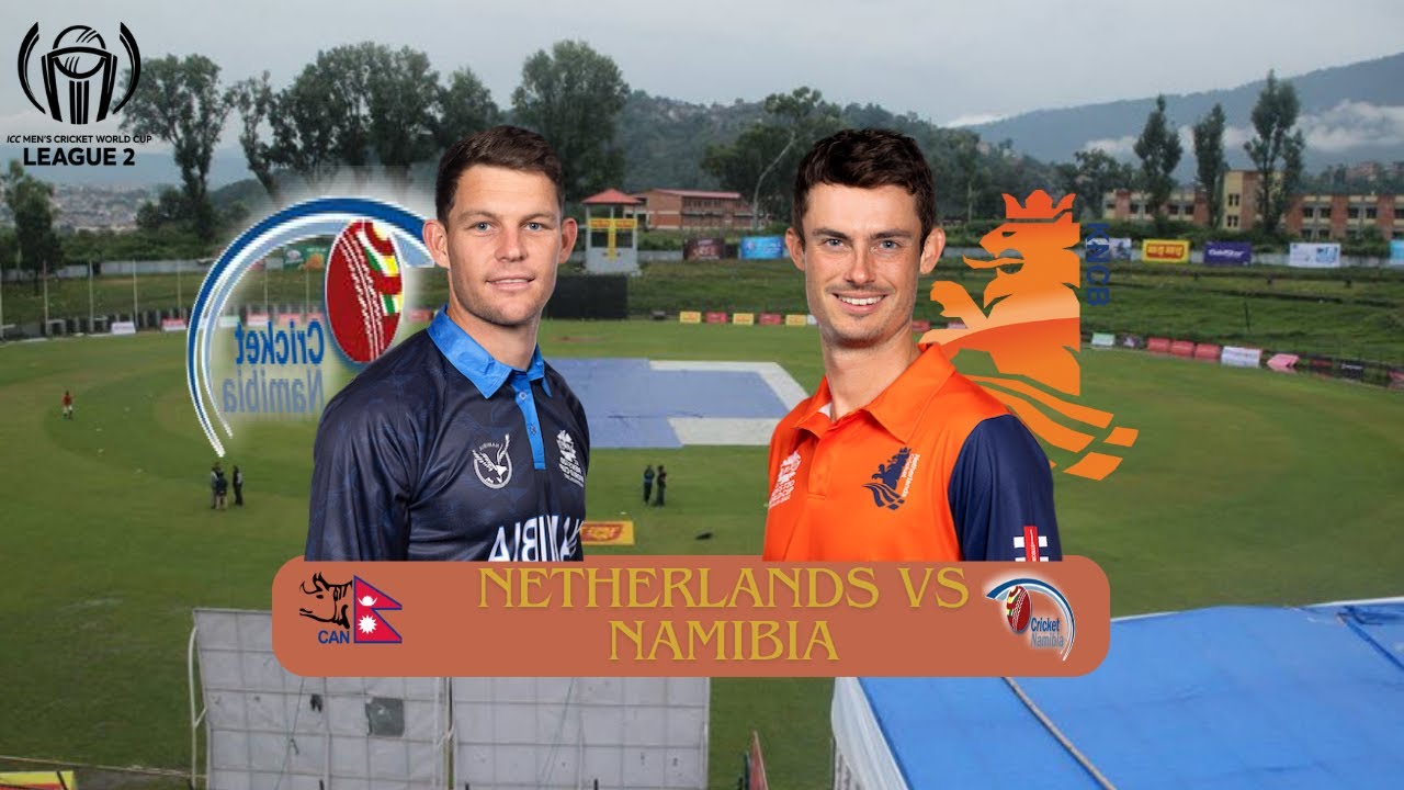 Netherlands vs Namibia live cricket match wcl2 - YouTube