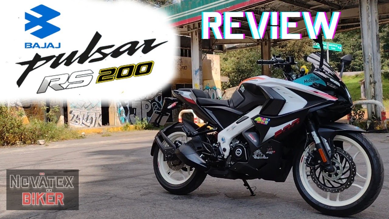 BAJAJ Pulsar RS 200 ¿Tan buena como dicen? Review | NovatexBiker - YouTube
