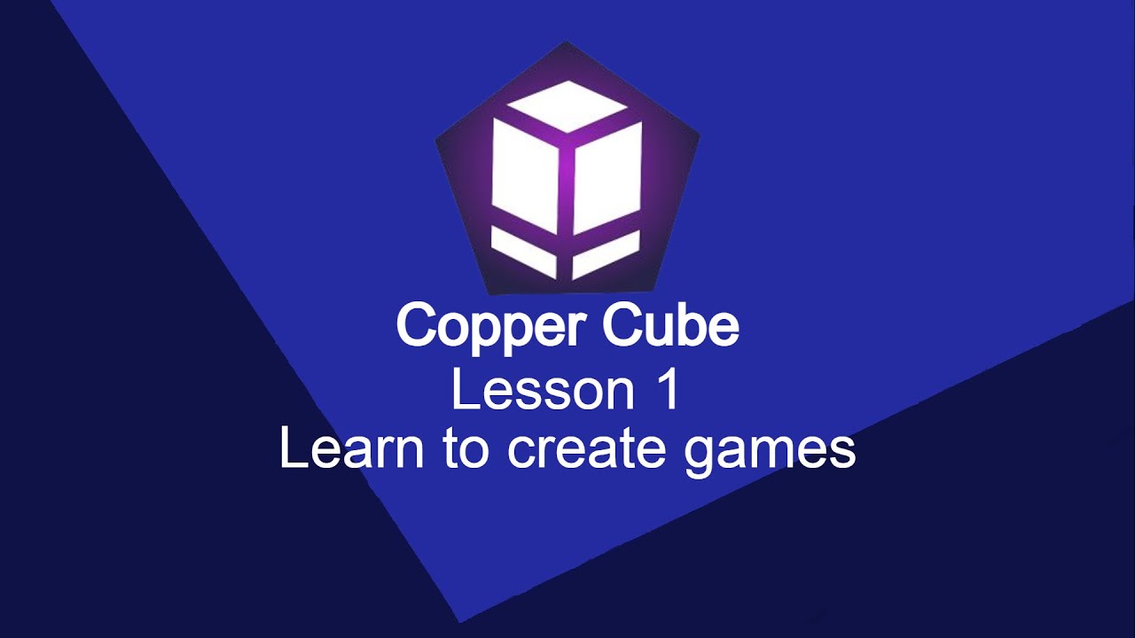 Create games from scratch! | Copper Cube Esp. 1 | Kids Coding Live ...