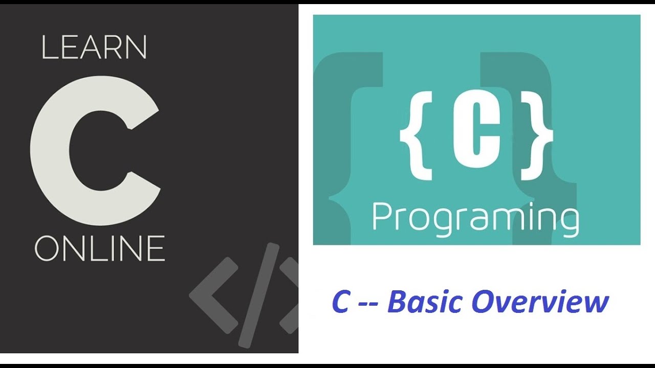 01 C Programming Basic Overview C Programming Tutorial Series 4218