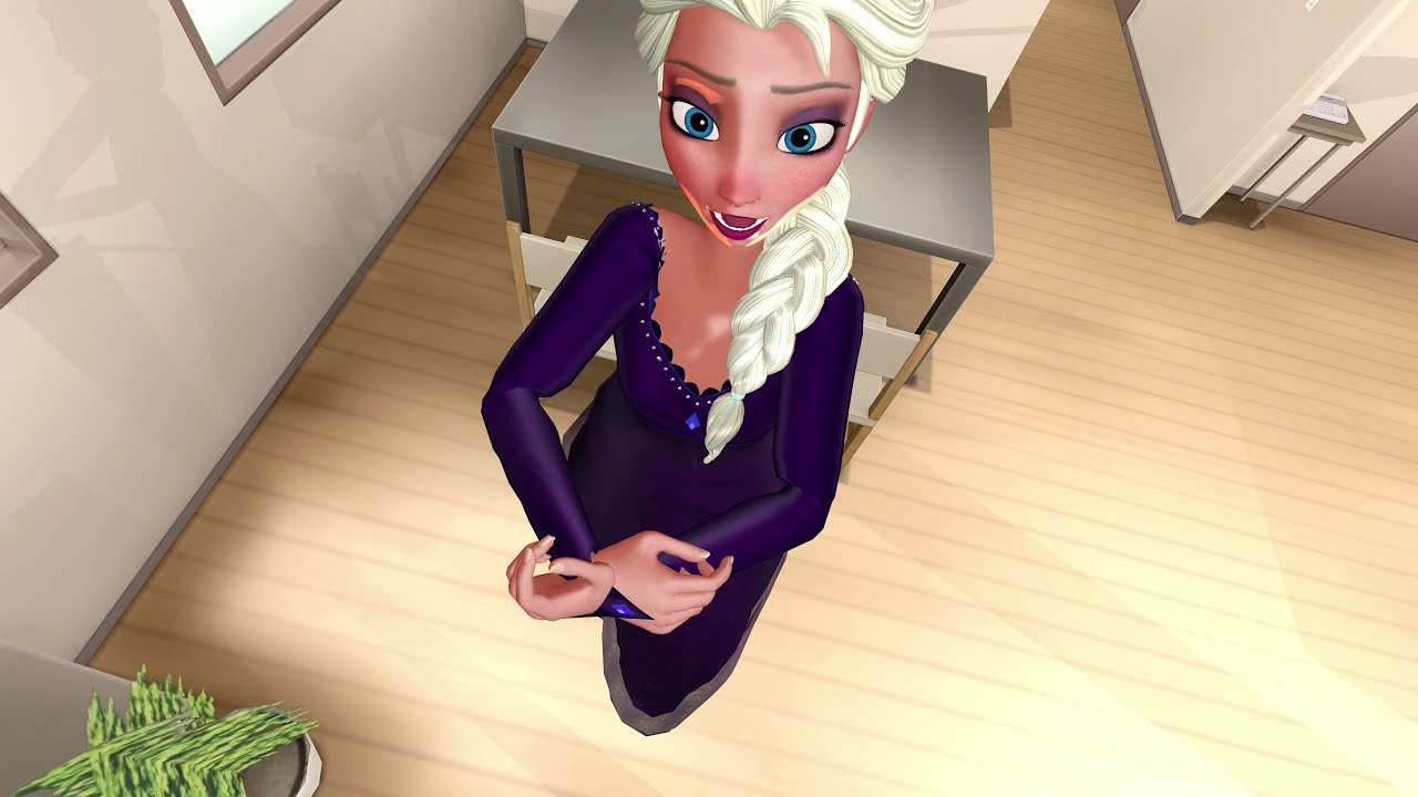 [MMD] Elsa in modern with COVID 19 be like - YouTube