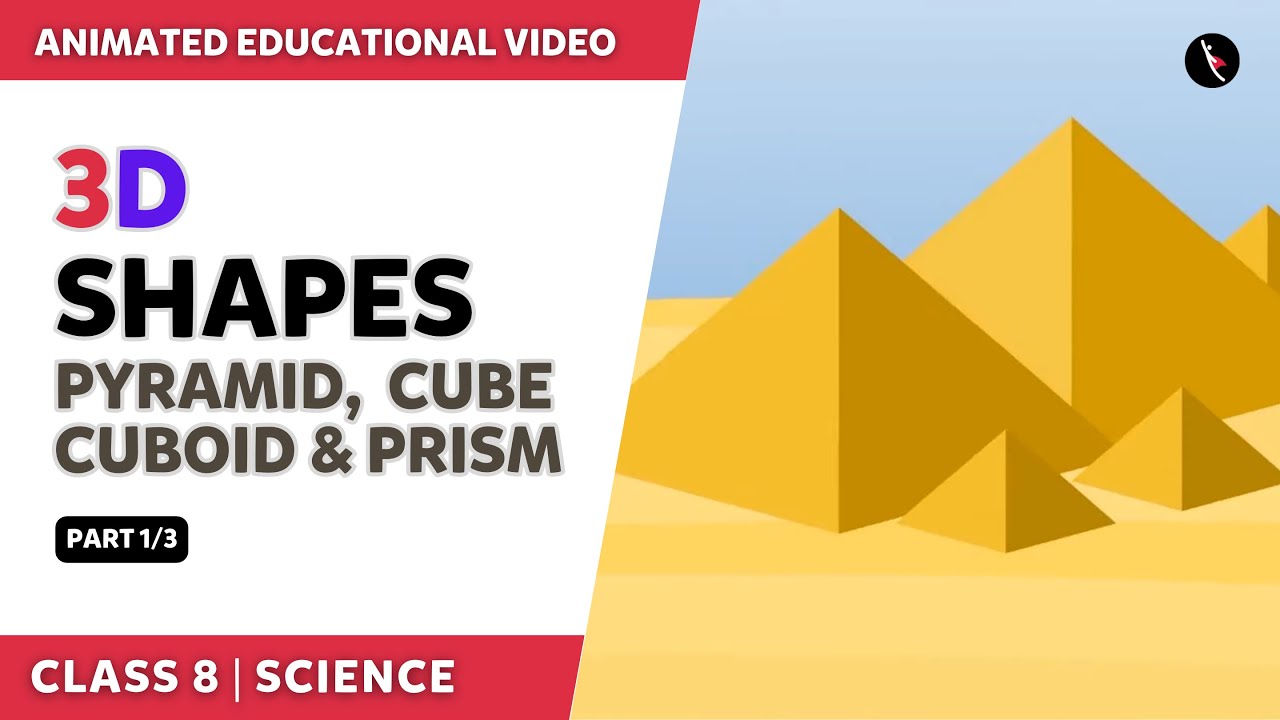 3D Shapes - Cube, Cuboid, Pyramid & Prism | Part 1/3 | English ...