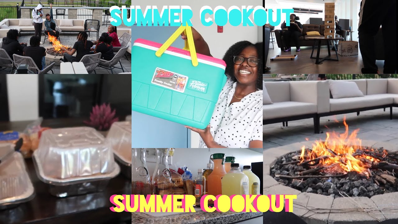 I hosted a summer cookout | strawberry lemonade recipe, games, family ...