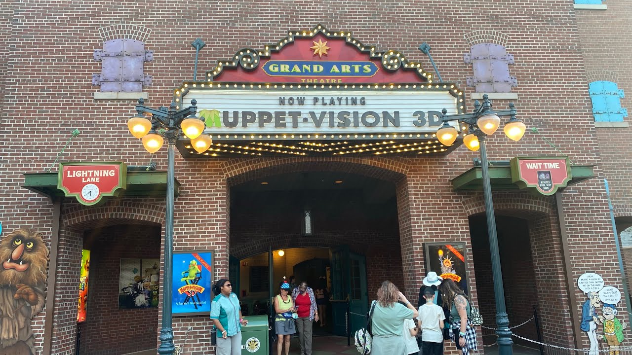 Muppet Vision 3D Full Show Disney’s Hollywood Studios Walt Disney World ...