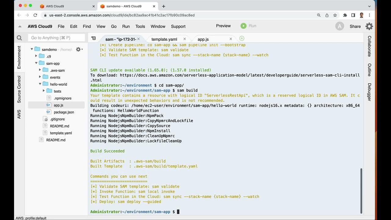 AWS Serverless Application Model Tutorial - YouTube