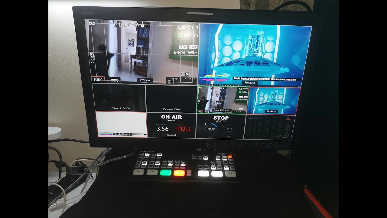 Testing the Multi-view function of the Atem Mini Pro - YouTube