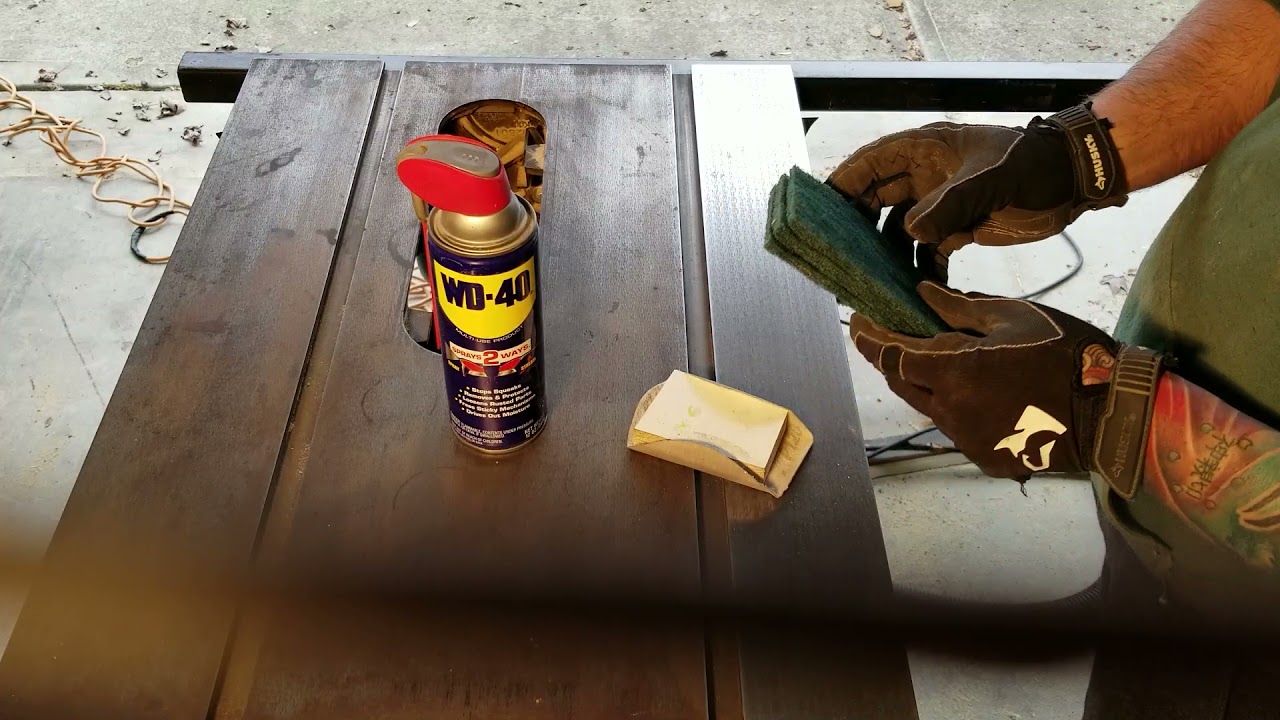 Old Grizzly 1022 Table Saw Restoration Part 1 - YouTube