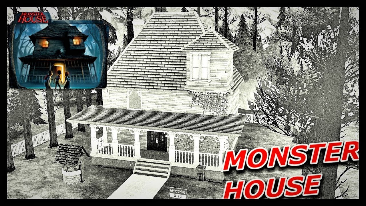 The sims 4// speed build// monster house - YouTube