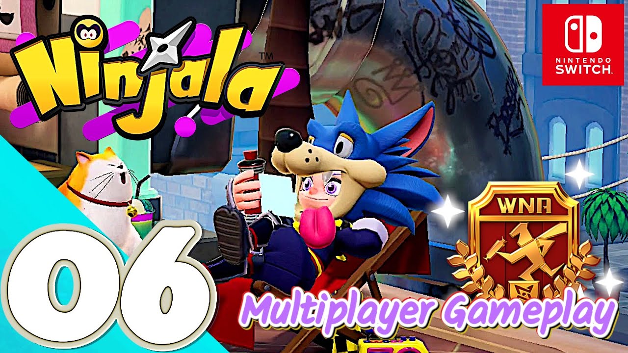 Ninjala [Switch] - Multiplayer Gameplay Part 6 Ninjala Season 1 ...