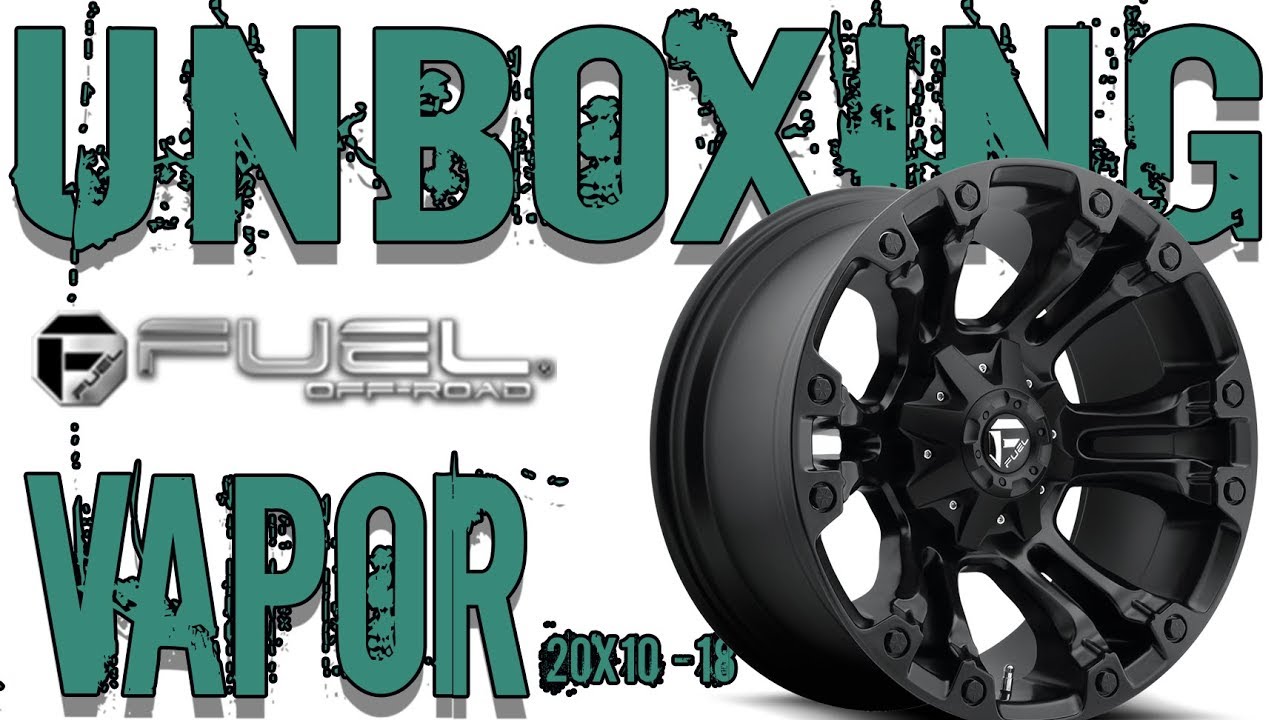 Fuel Offroad Vapor 20x10 -18 Wheel Rim Unboxing - YouTube