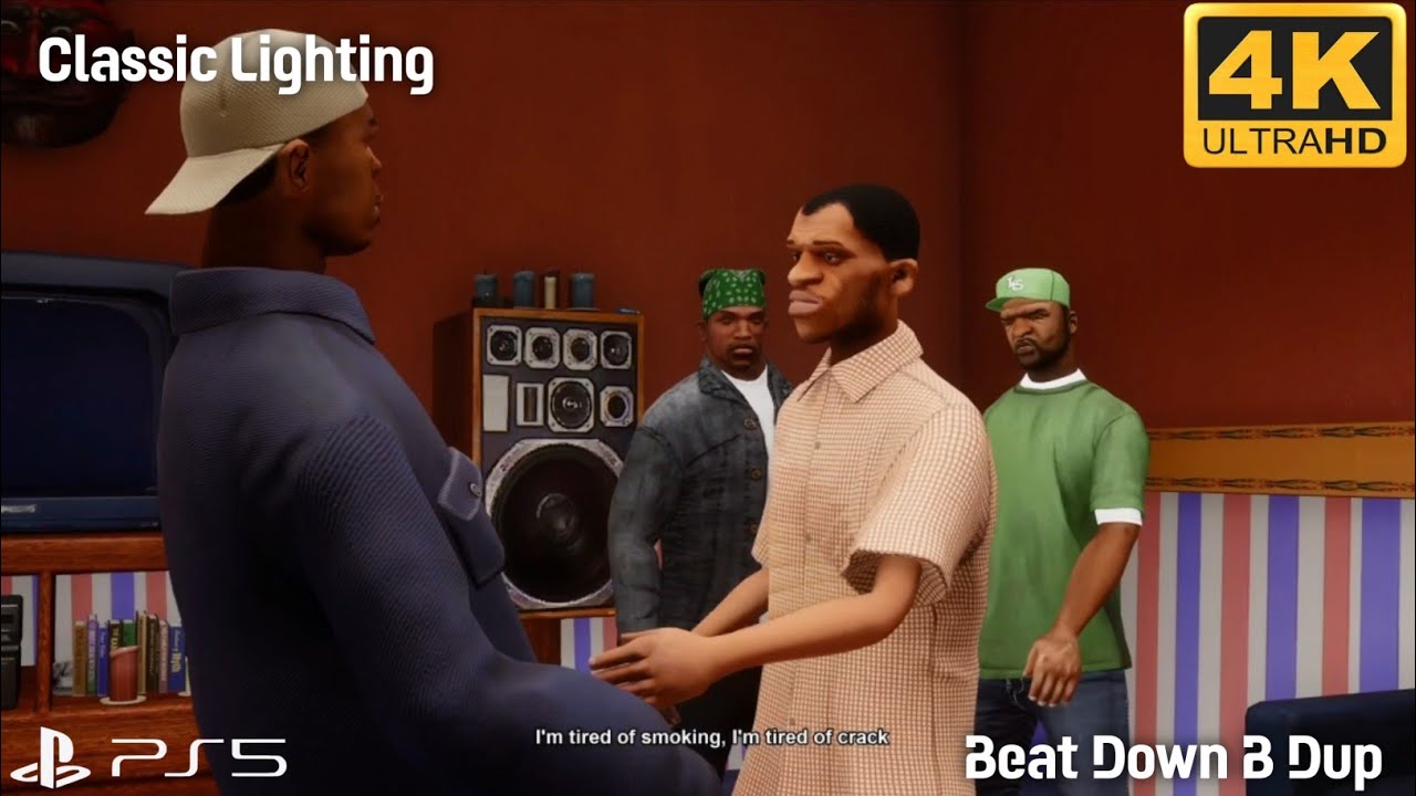 Walkthrough GTA San Andreas Definitive Edition - Classic Lighting ...