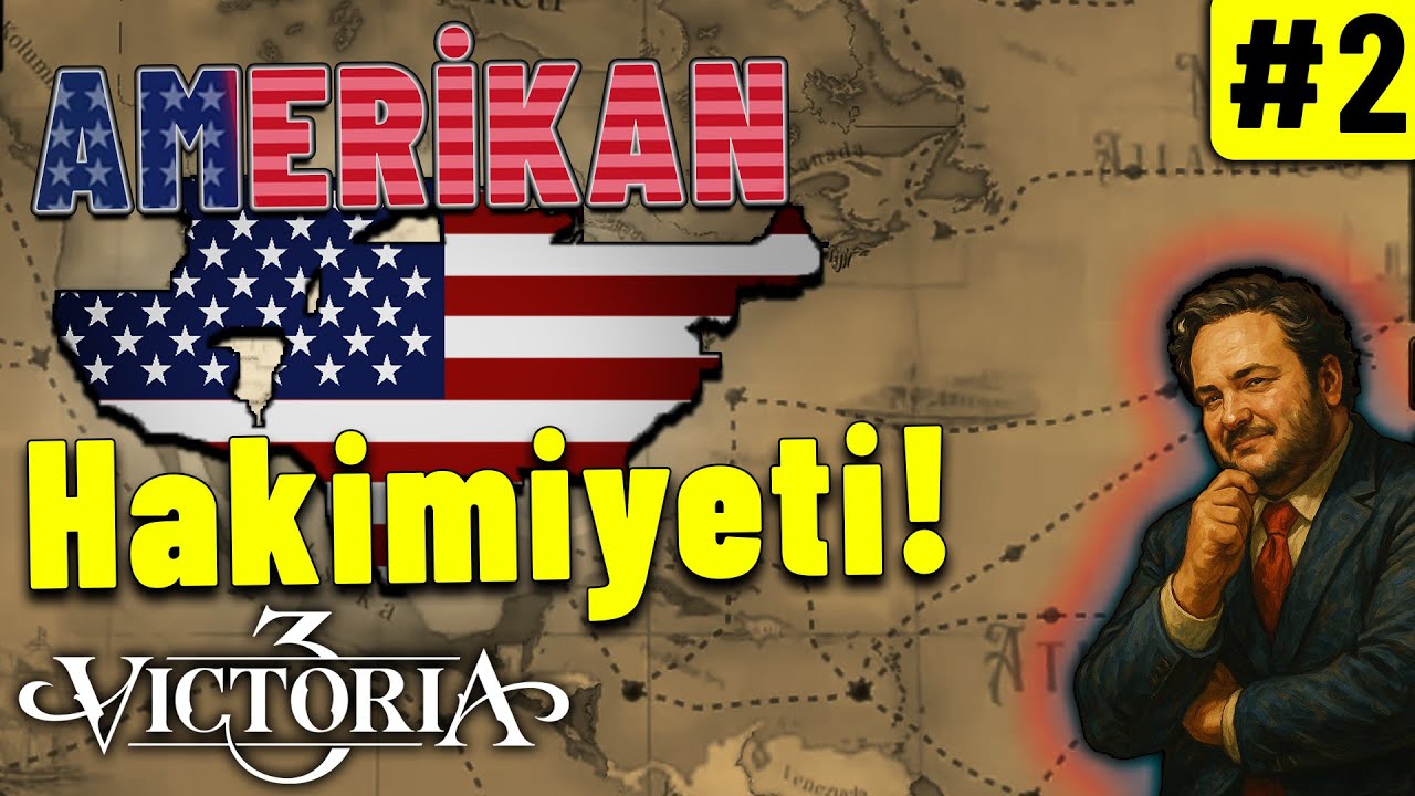 MEGA AMERİCA GREAT AGAİN! | VİCTORİA 3 AMERİKA| #2 - YouTube