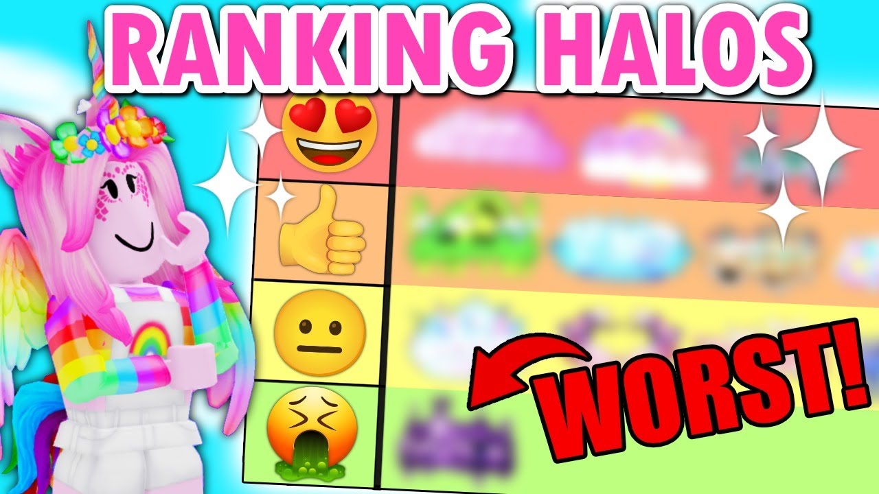 Ranking ALL The RoyaleHigh HALOS !! 😇💓 | RoyaleHigh - YouTube