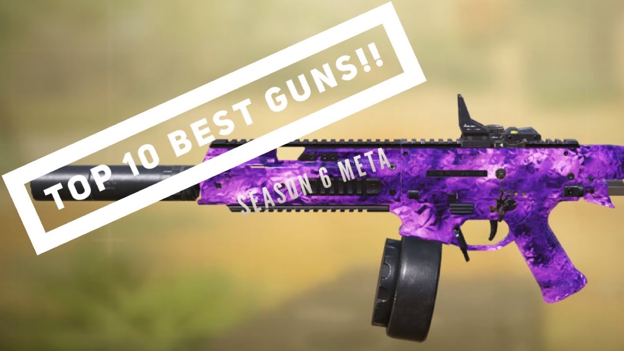 Top 10 best guns in codm - YouTube