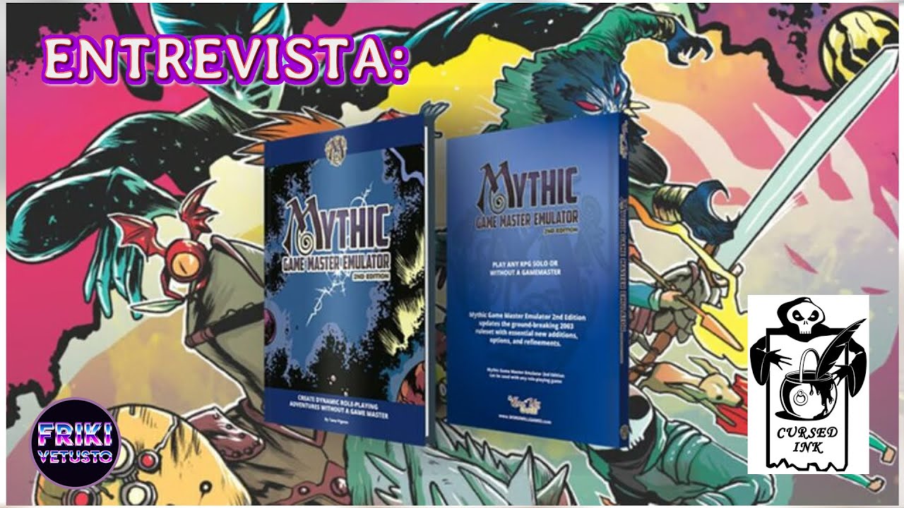 🎙️ Mythic Game Master Emulator 🎲 entrevista con Cursed Ink - YouTube