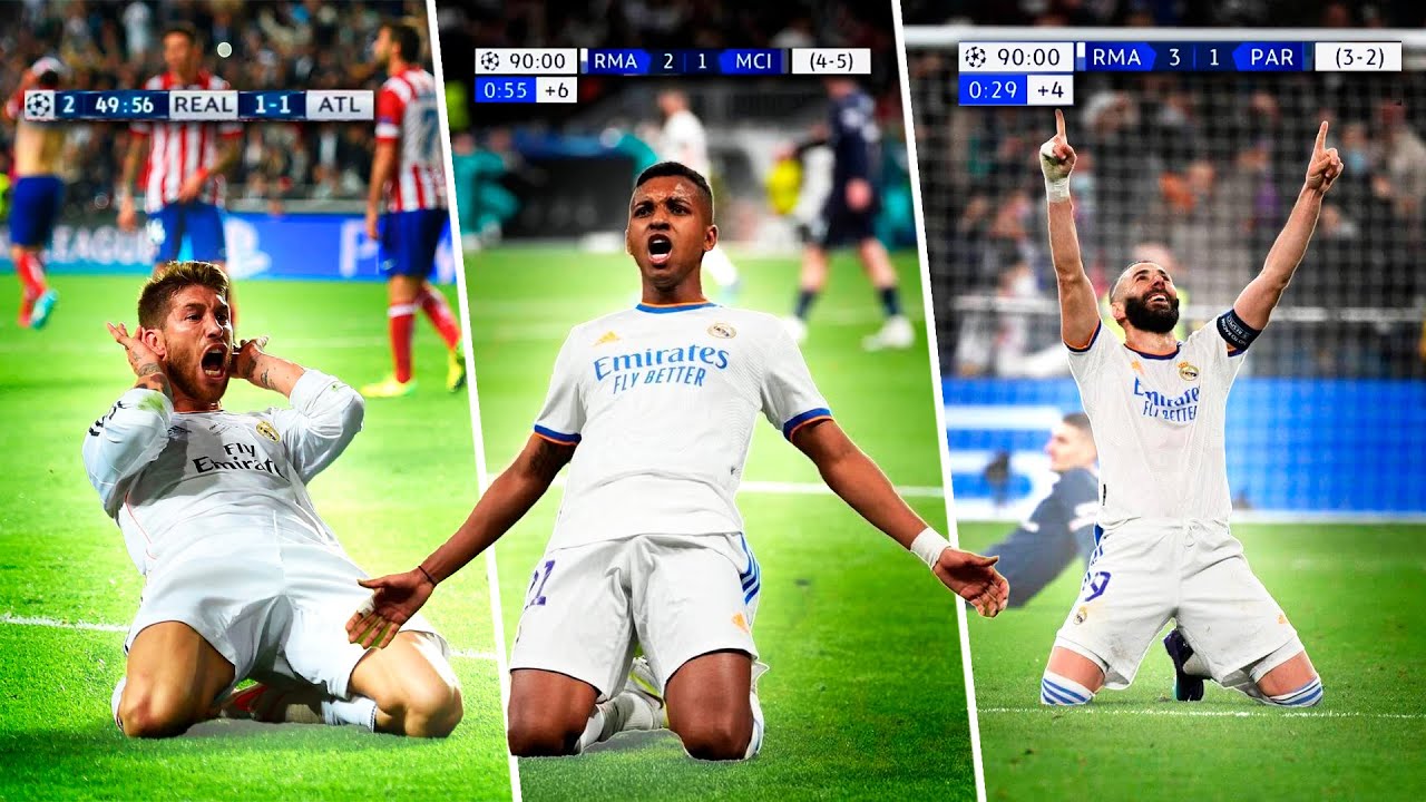 Real Madrid's Greatest UCL Comebacks! ⚡🔥 - YouTube
