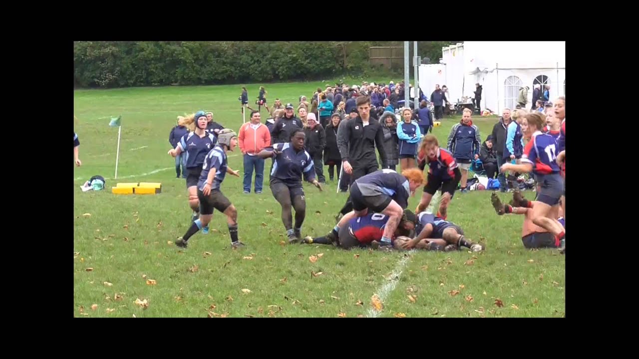 kent girls rugby at county 2015 - YouTube