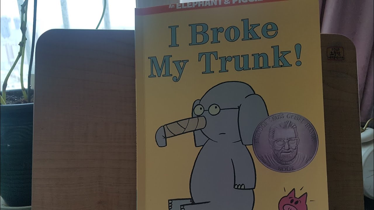 (영어책 읽기 프로잭트) I BROKE MY TRUNK! 읽기 - YouTube