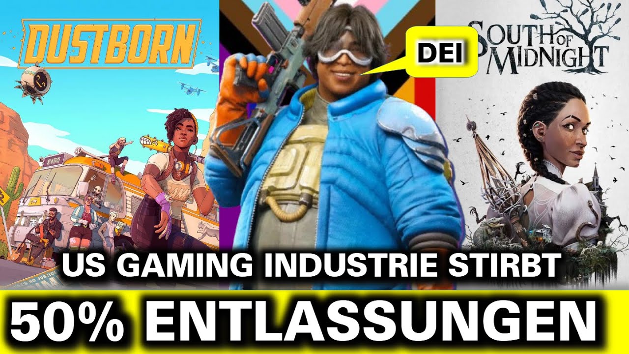 🤯Woke Devs GEFEUERT: Deshalb kollabiert Kaliforniens Gaming Industrie ...