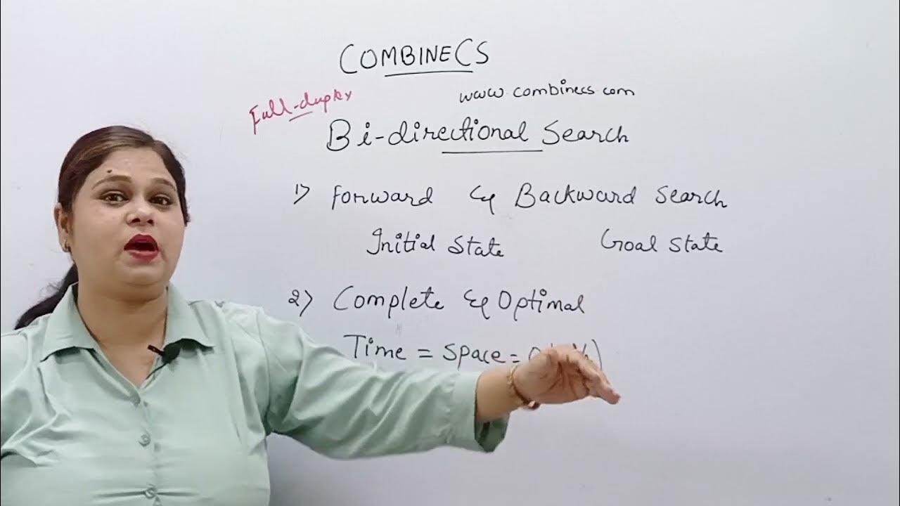 Artificial Intelligence: Bidirectional Search | Uninformed Search ...