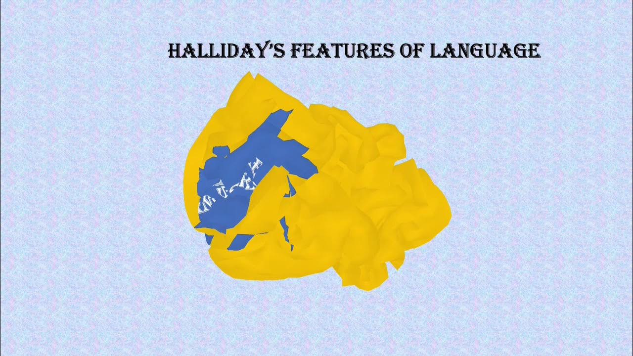 EDLA 2106- Michael Halliday's Functions of Language - YouTube