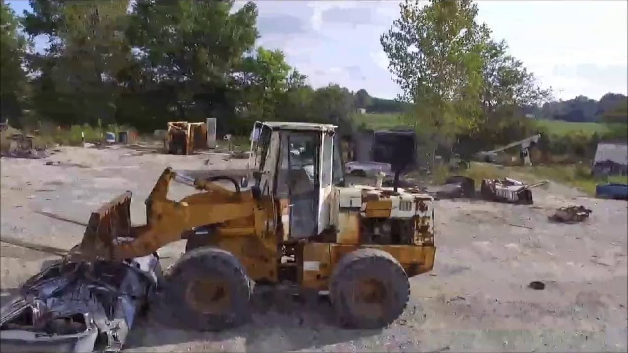 Forklift Fun at the Junkyard! - YouTube