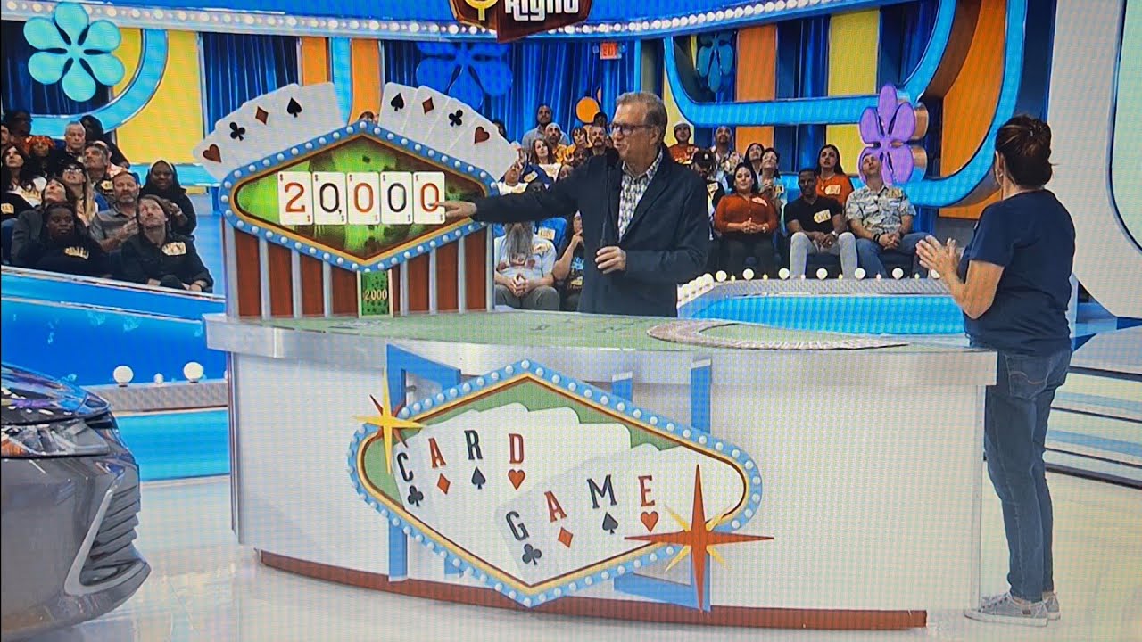 The Price Is Right "Card Game" 12/14/2023 - YouTube