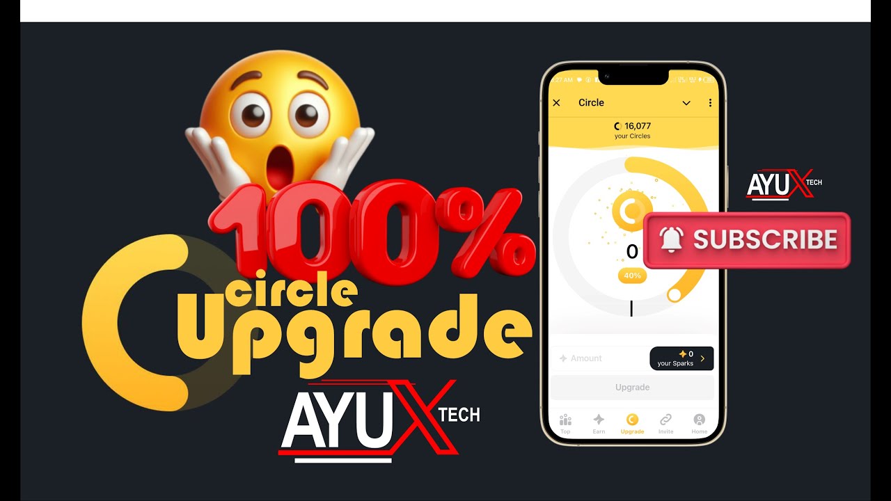 100% CIRCLE UPGRADE! Unlock Maximum Earnings! - YouTube