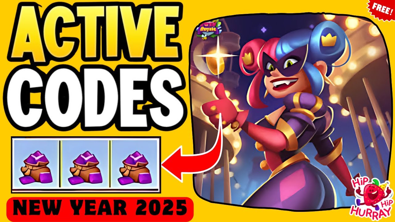🎁NEW YEAR 2025⚡CODES🎁RUSH ROYALE GIFT CODES - RUSH ROYALE REDEEM CODES ...