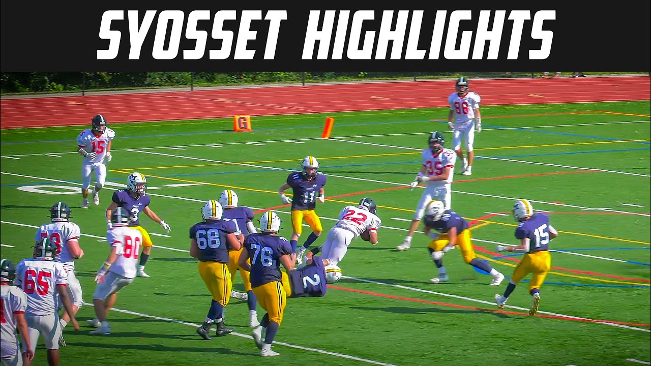 Syosset Varsity Football Highlights vs Massapequa - YouTube