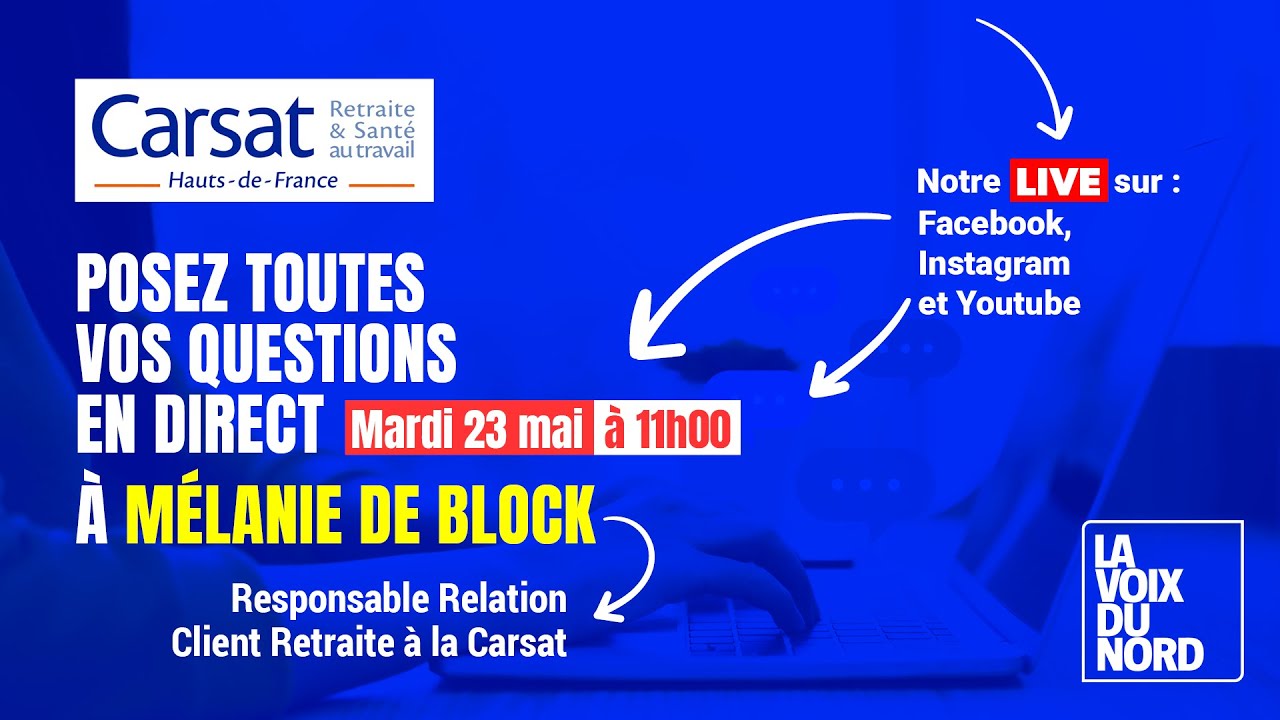 Retraites : une spécialiste de la Carsat répond à vos questions - YouTube