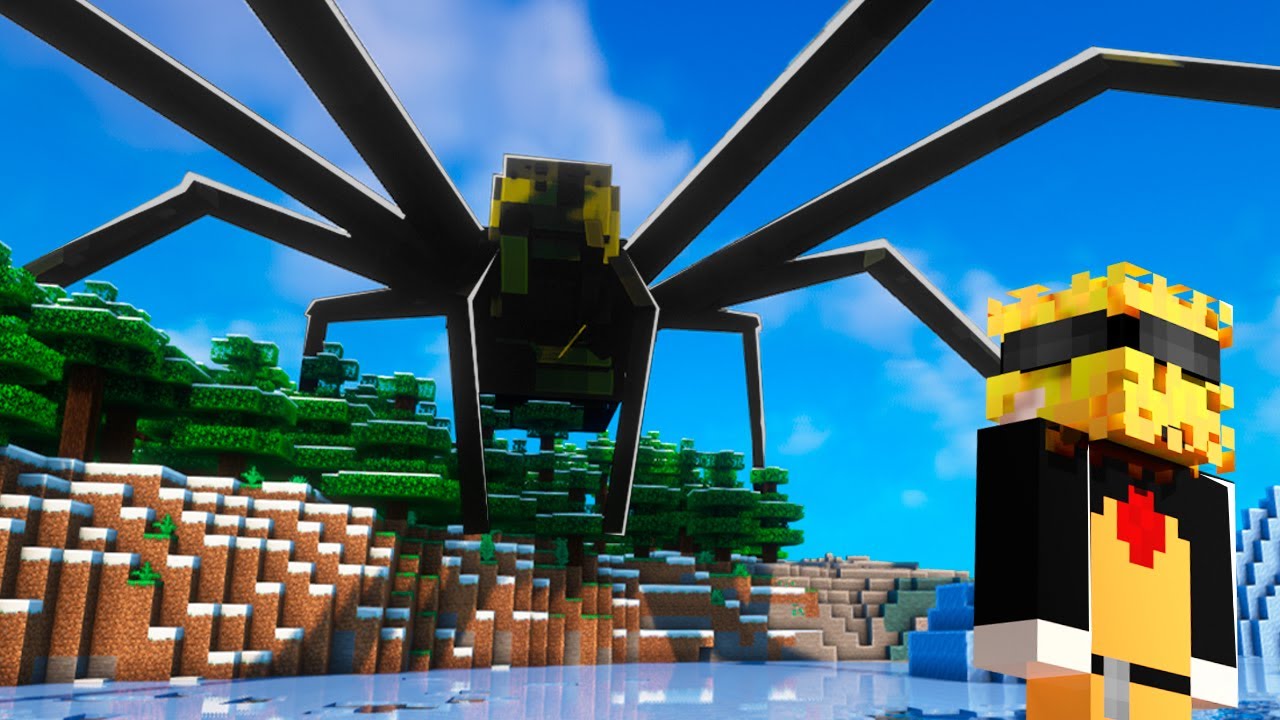Sobreviviendo a mis peores fobias | Aracnofobia en minecraft - YouTube