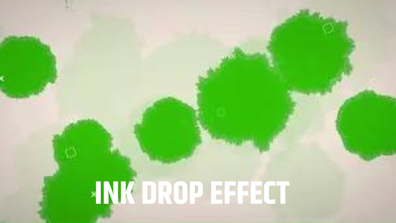 Ink Drop Slideshow || Green Screen || Chroma Key || Content For ...