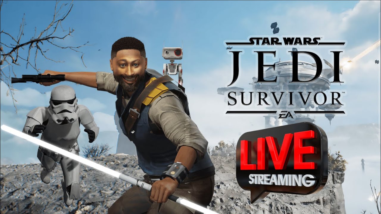 STAR WARS JEDI SURVIVOR PC gameplay live // BBI GUY - YouTube