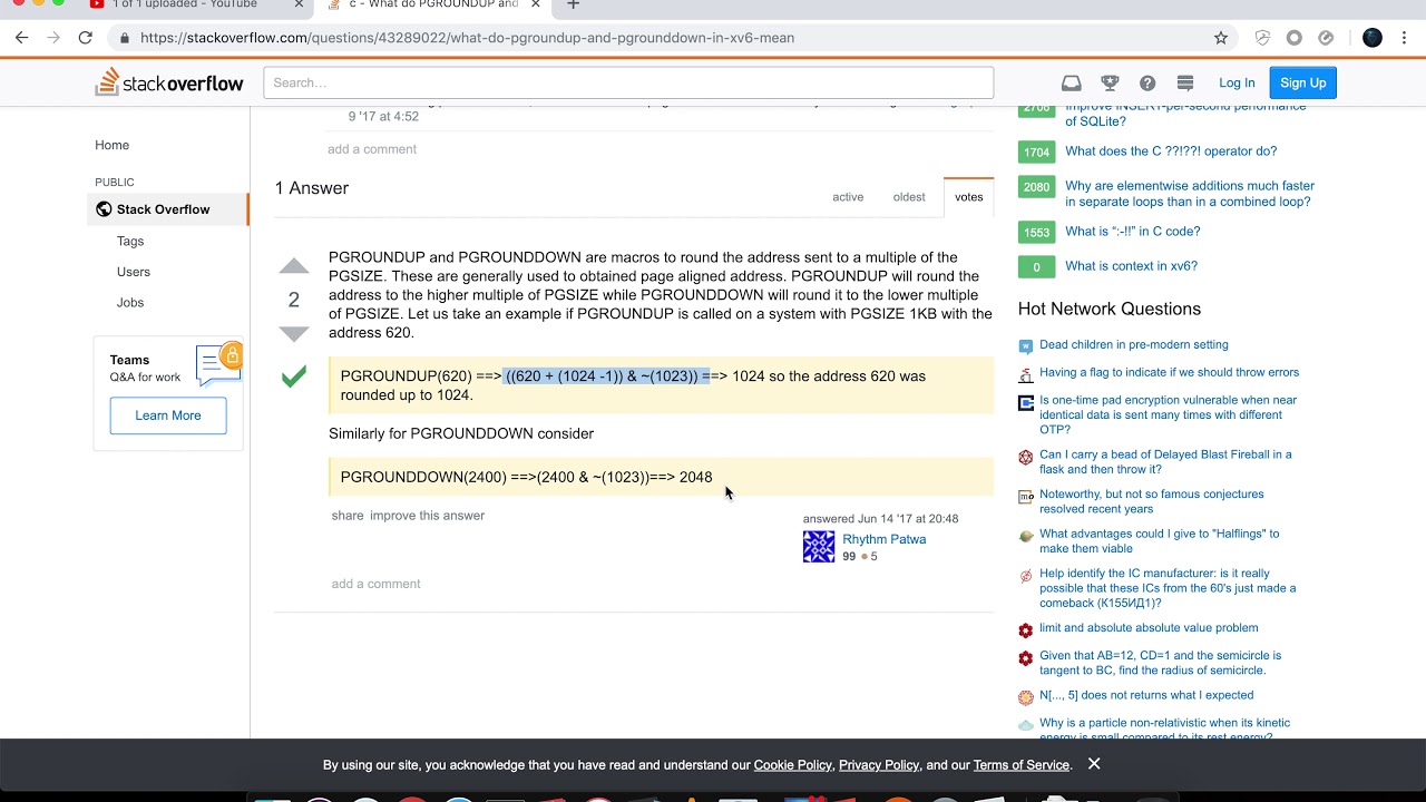 XV6 Memory Management | Part 2 | mmu.h - YouTube