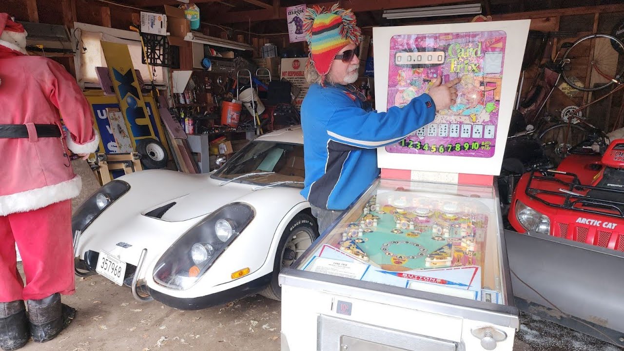 "CARD TRIX" PINBALL MACHINE FEBRUARY 8, 2024. - YouTube