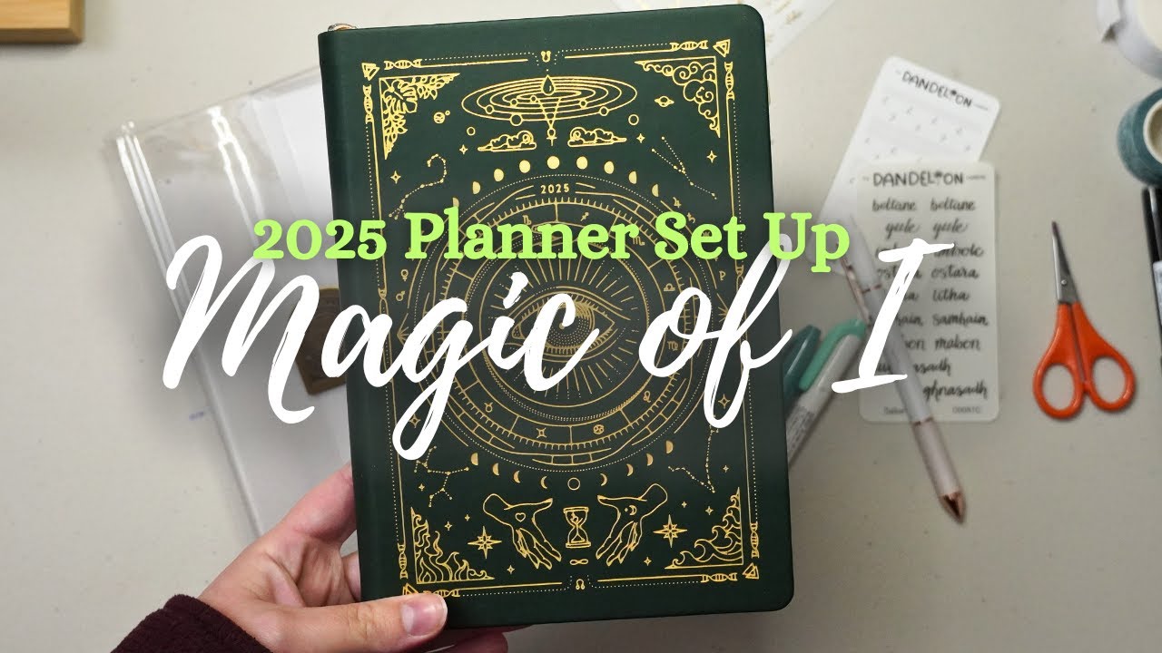2025 Gratitude Journal Set Up | Magic of I Astrological Planner - YouTube