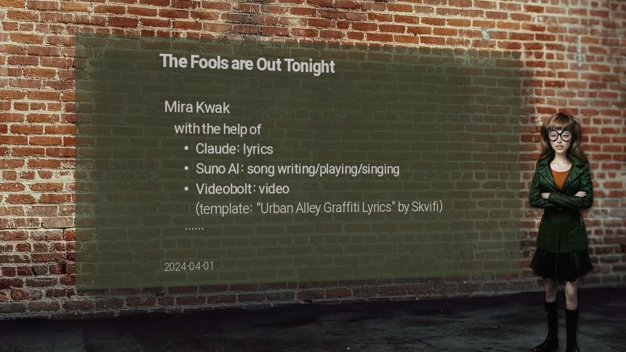 The Fools are Out Tonight - YouTube