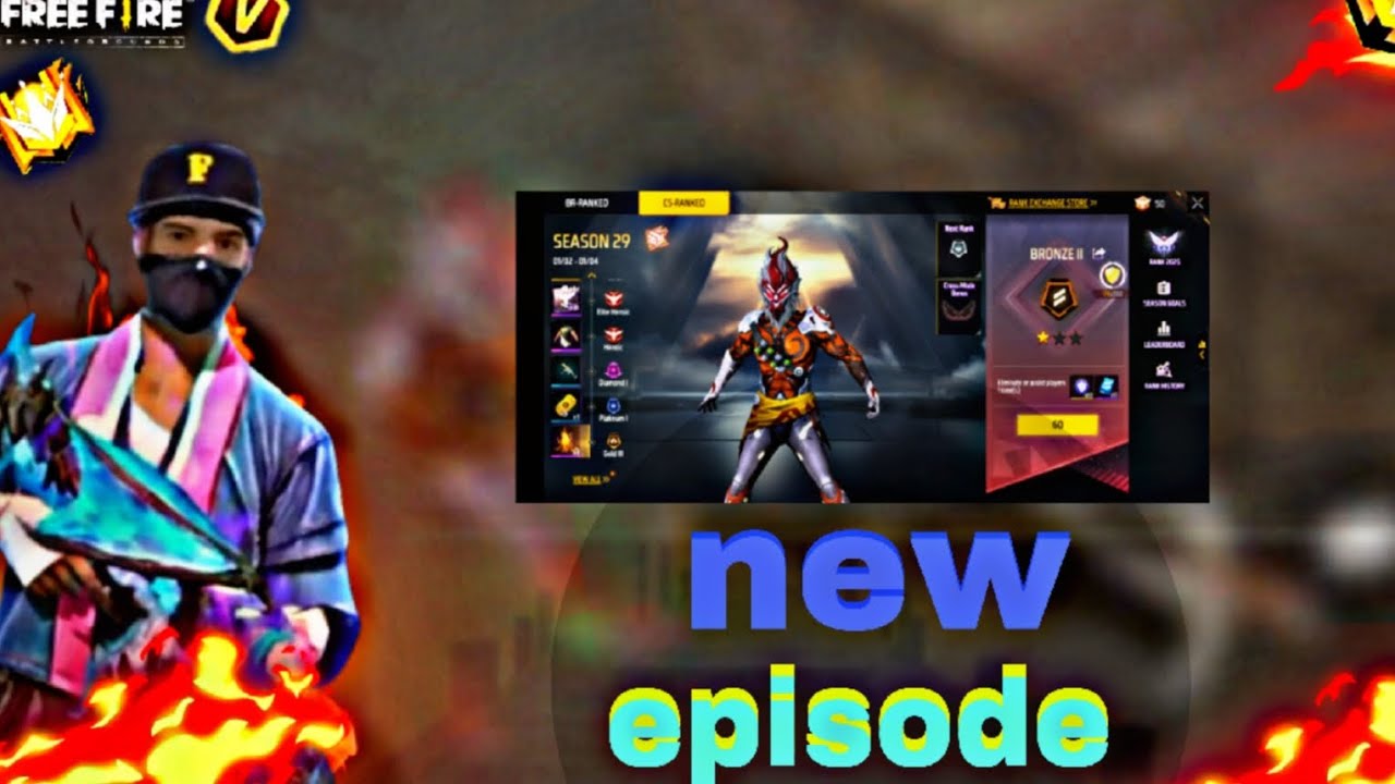 I upgrade my rank bronze 1 to bronze 2 CS. Free fire gameplay 2 - YouTube