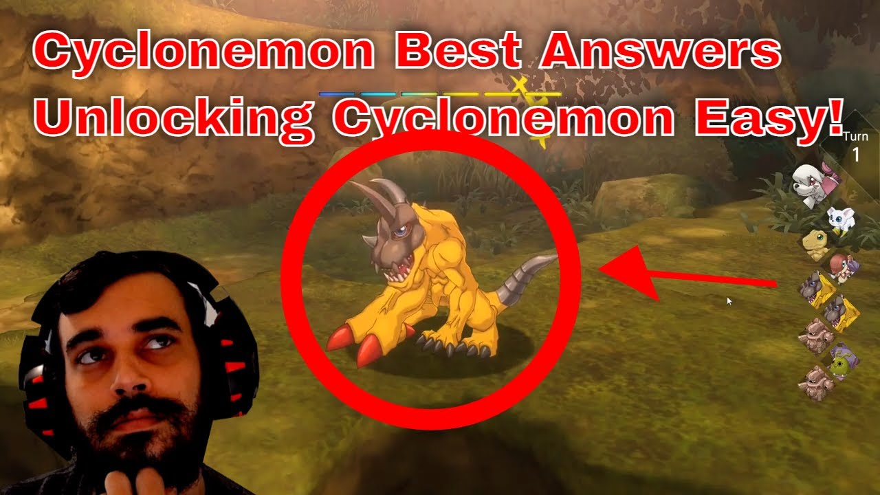 Digimon Survive Cyclonemon Answers, How to unlock Cyclonemon! - YouTube