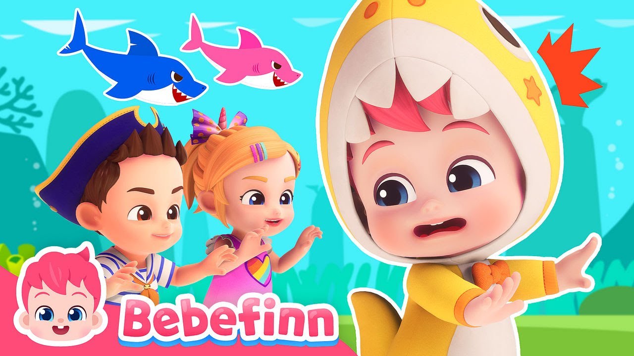 Baby Shark Doo Doo DooㅣDance with Bebefinn Family - YouTube