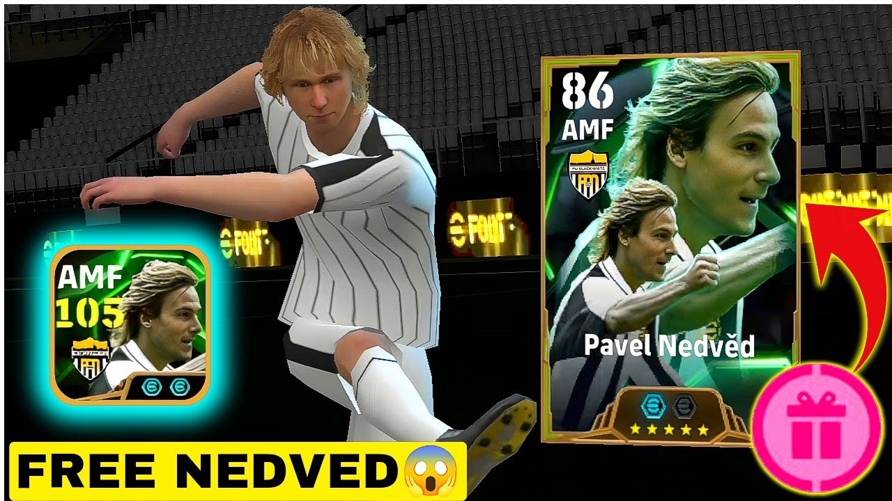 How I Got 105 PAVEL NEDVED For FREE!!😱 🎁 | Pavel Nedved Efootball 25 ...