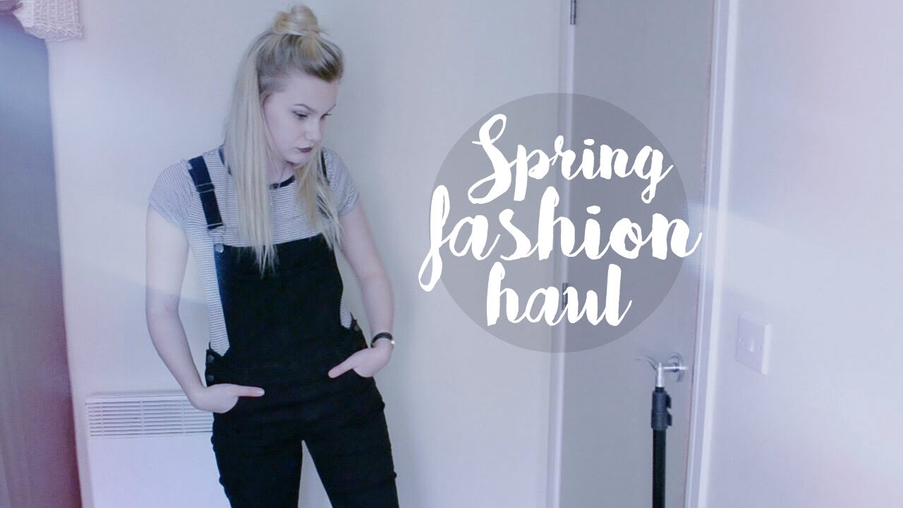 HUGE Spring Fashion Haul! April 2016 - YouTube