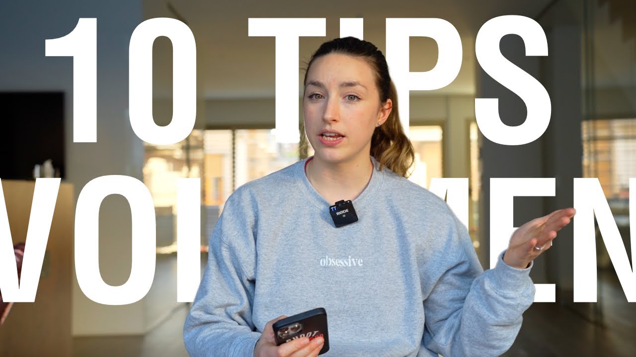 10 cosas que tienes que saber si vas a hacer volumen - YouTube